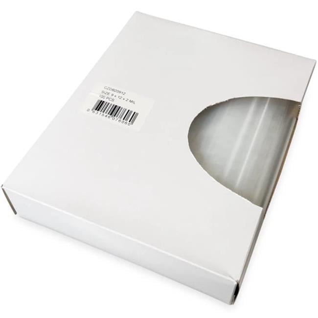 International Plastics CZDB20912 9 x 12 in. 2 mil Clear Zip Dispenser ...