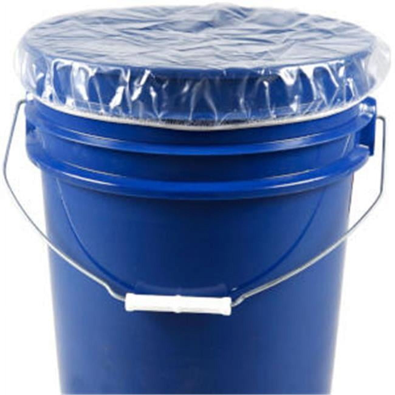 International Plastics DLC-05 5 gal Clear Dust Cap Cover, 0.004 Gauge - Case of 100 - Walmart.com