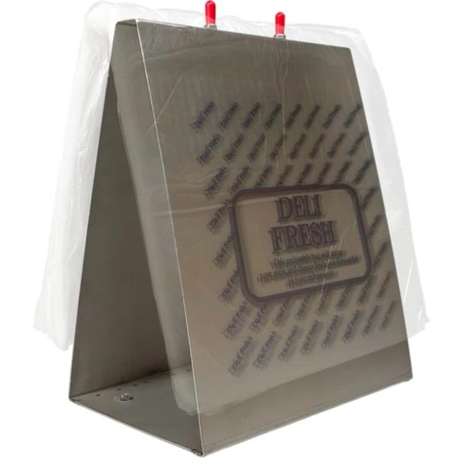 International Plastics FOD-DISP-SS Stainless Steel Deli Bag Dispensers ...
