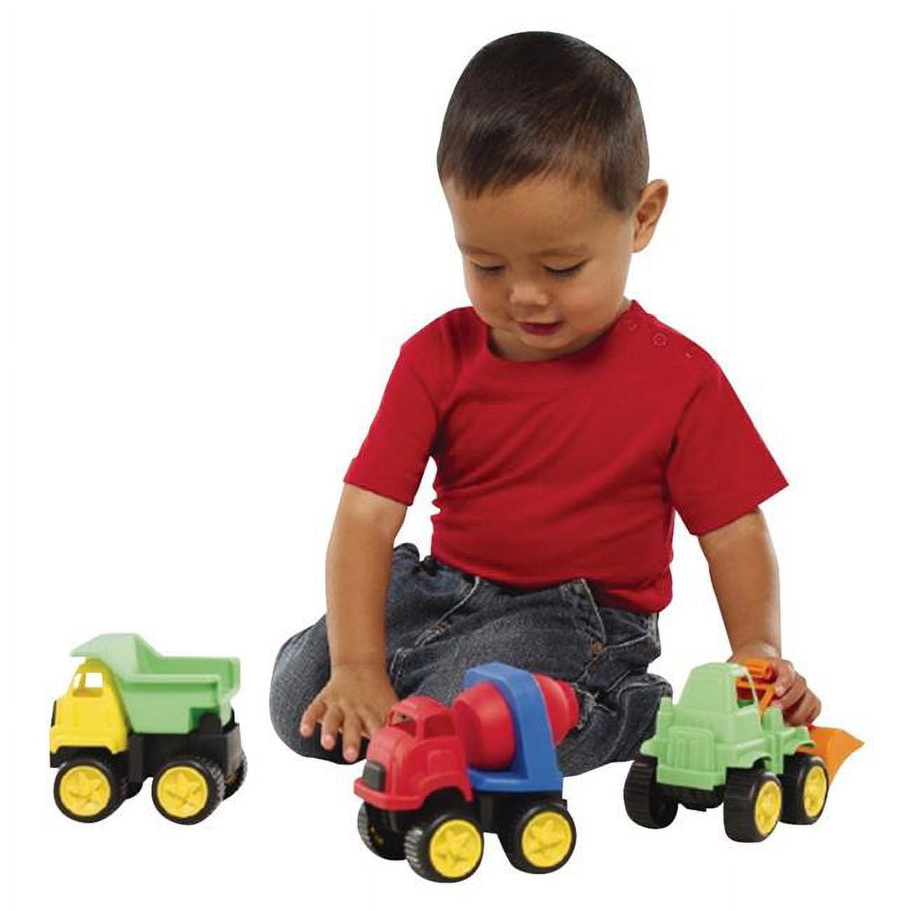 International Playthings Little Tuffies Construction Vehicle, Set - 3 ...