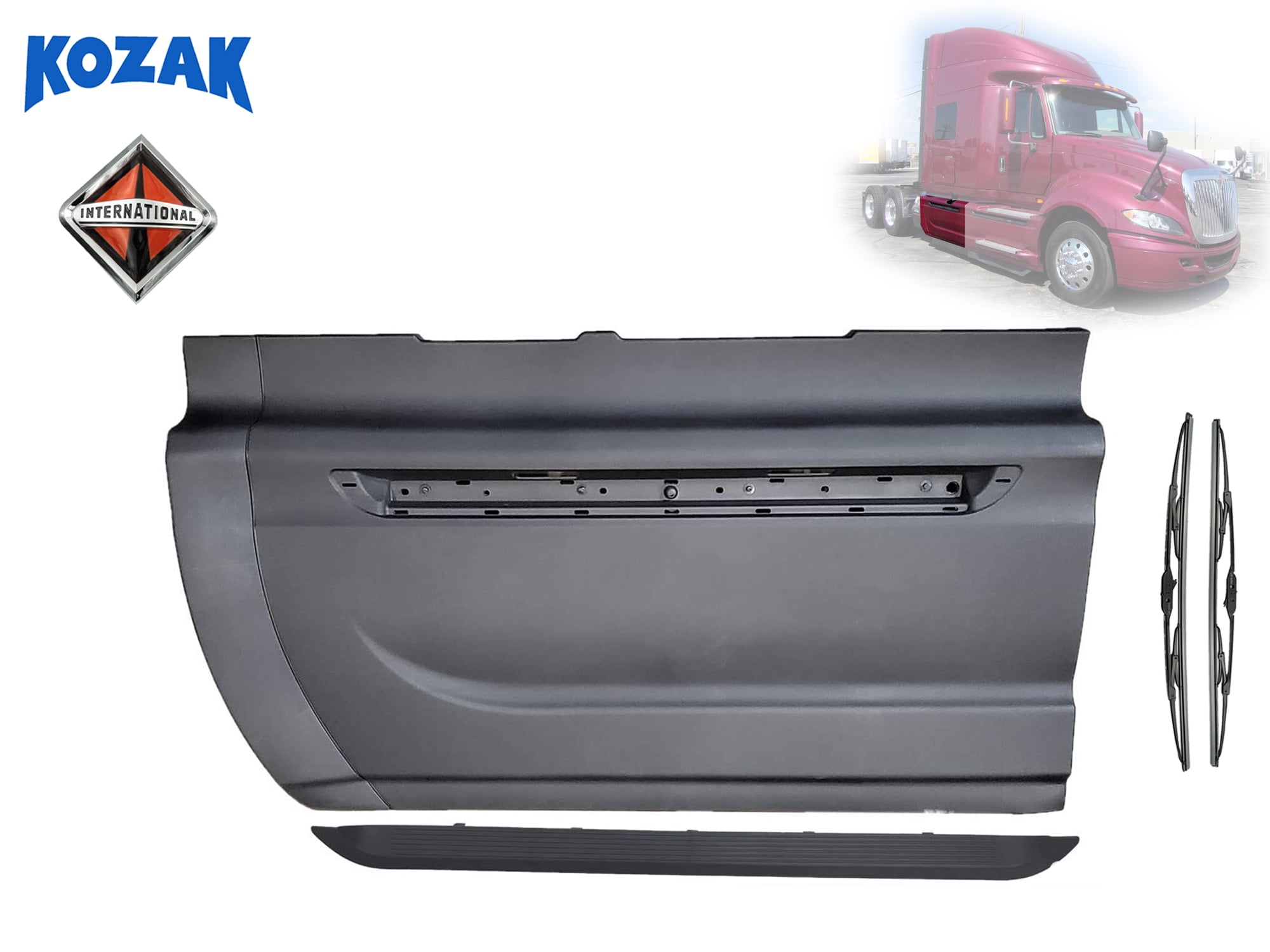 International Prostar Rear Fairing Panel Right Passenger side Chassis ...
