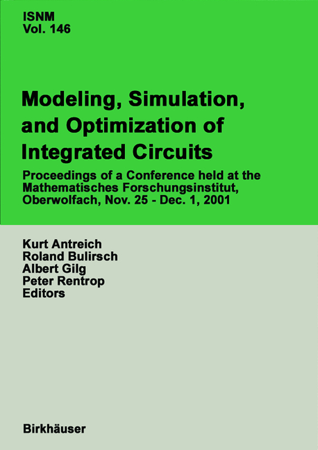 International Series of Numerical Mathematics: Modeling, Simulation and Optimization of ...