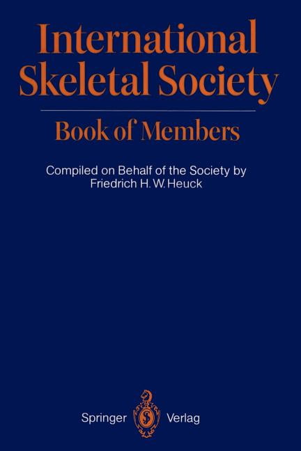 International Skeletal Society Book of Members, (Paperback) - Walmart.com
