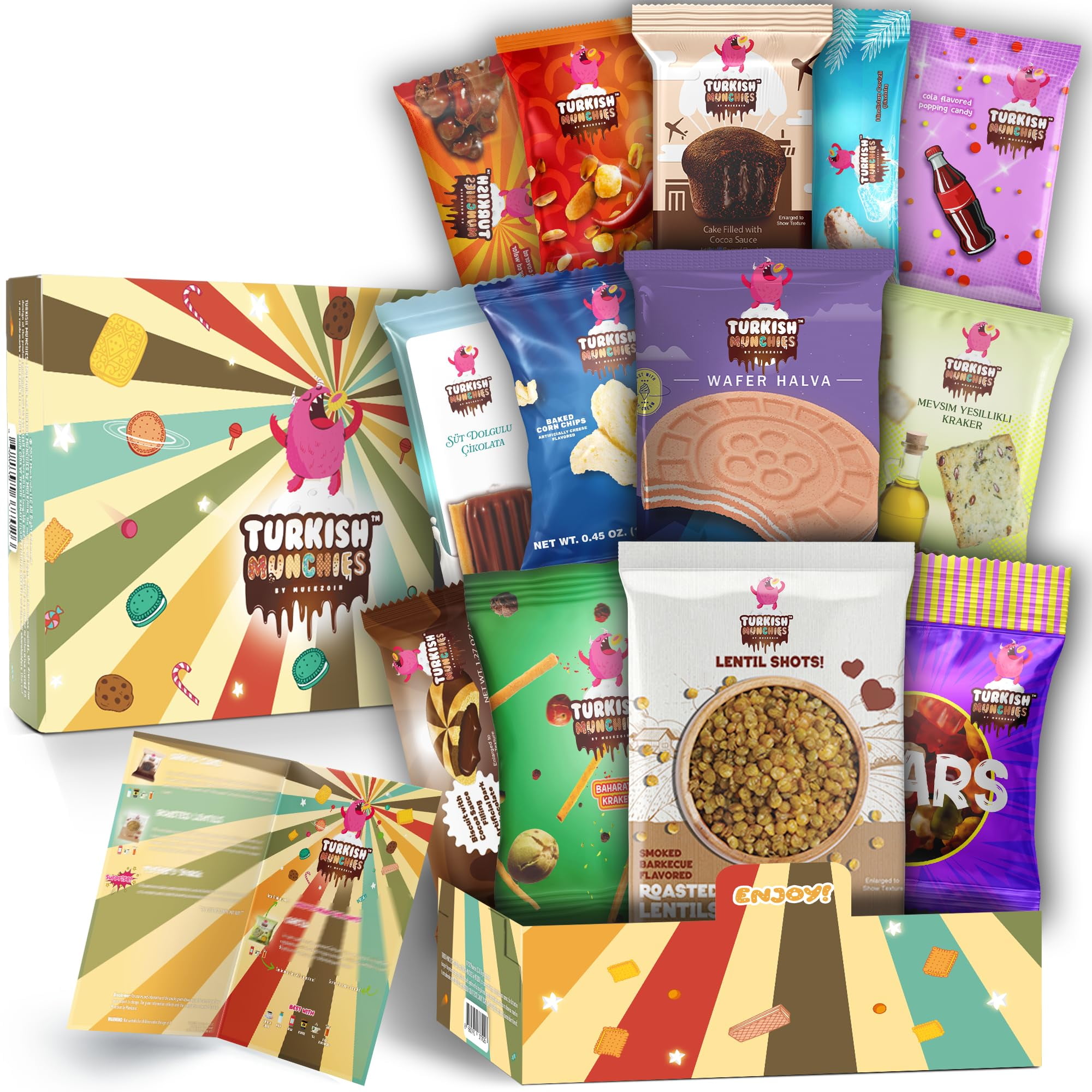 International Snack Box | AKF18 Premium Exotic Foreign Snacks | Unique Snack Food Gifts | Try ...