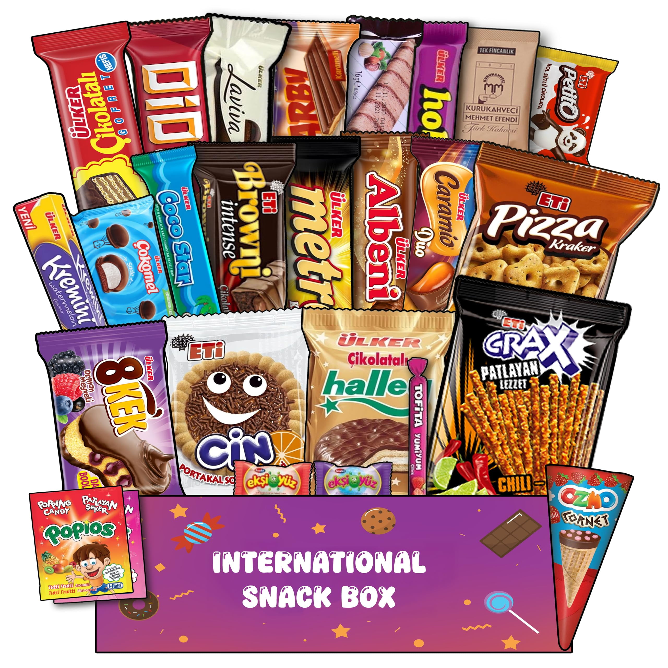 International Snack Box | IEF31 26 Full-Size Snacks From Around The ...