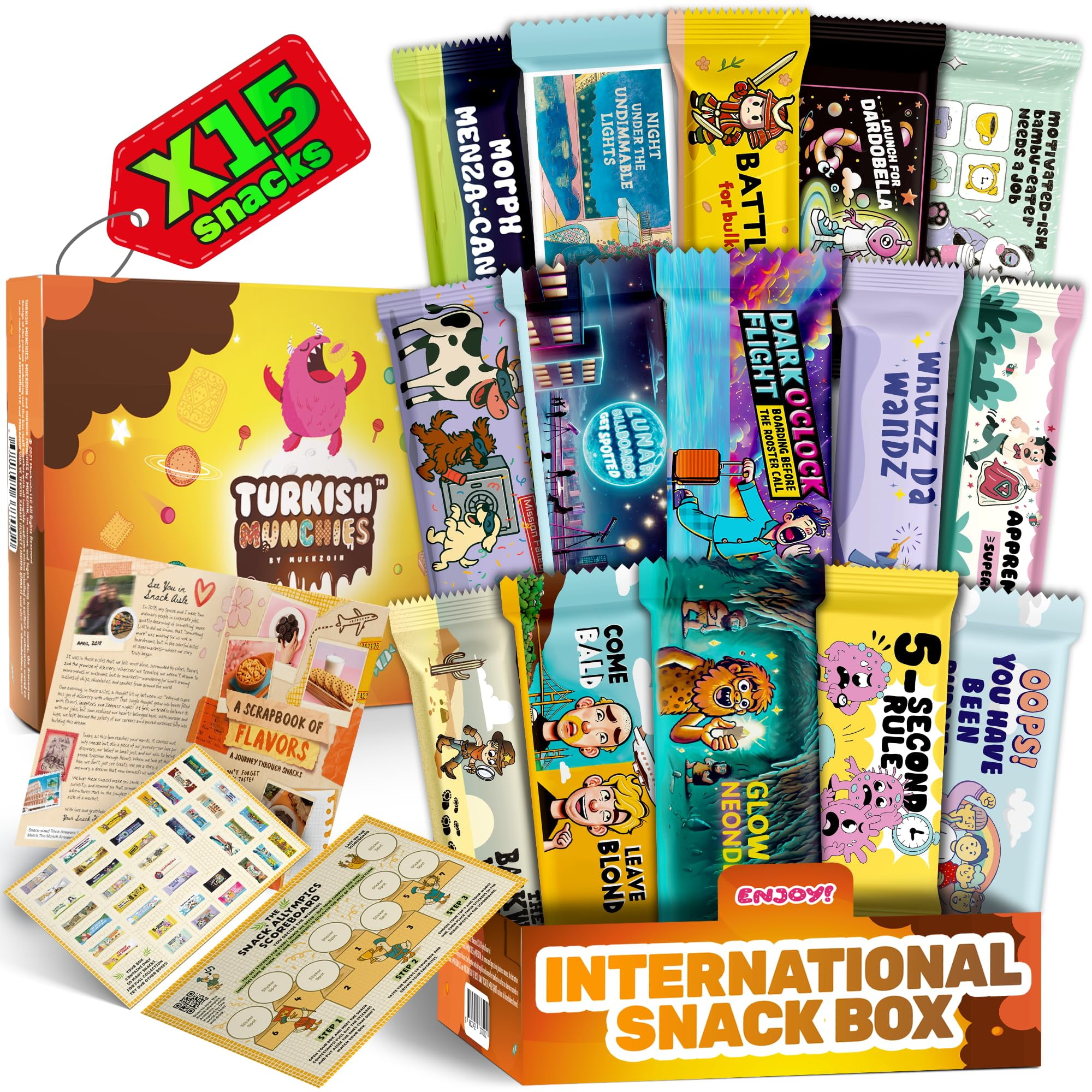International Snack Box, Unique TGF4 Experience with Universal Exotic ...