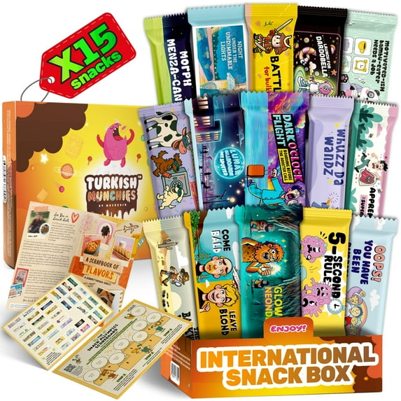 International Snack Box, Unique TGF4 Experience with Universal Exotic ...