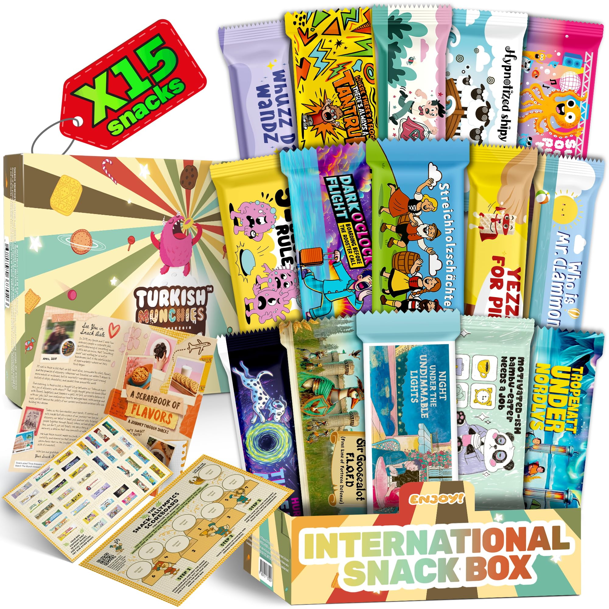 International Snack Box, Unique TGF4 Experience with Universal Exotic ...