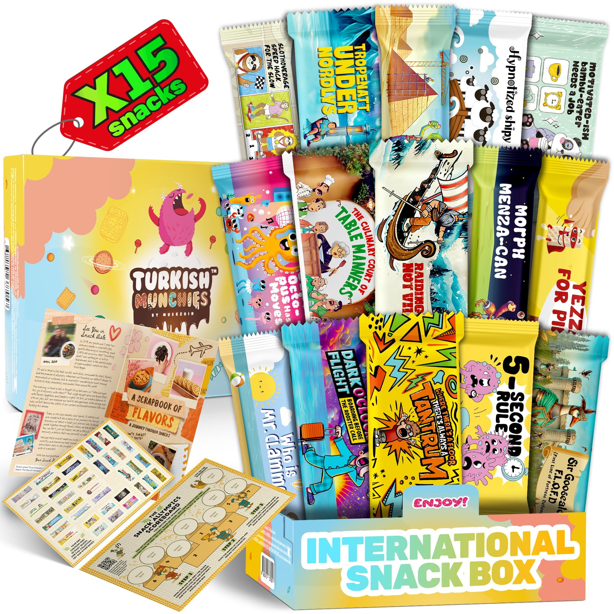 International Snack Box, Unique TGF4 Experience with Universal Exotic ...