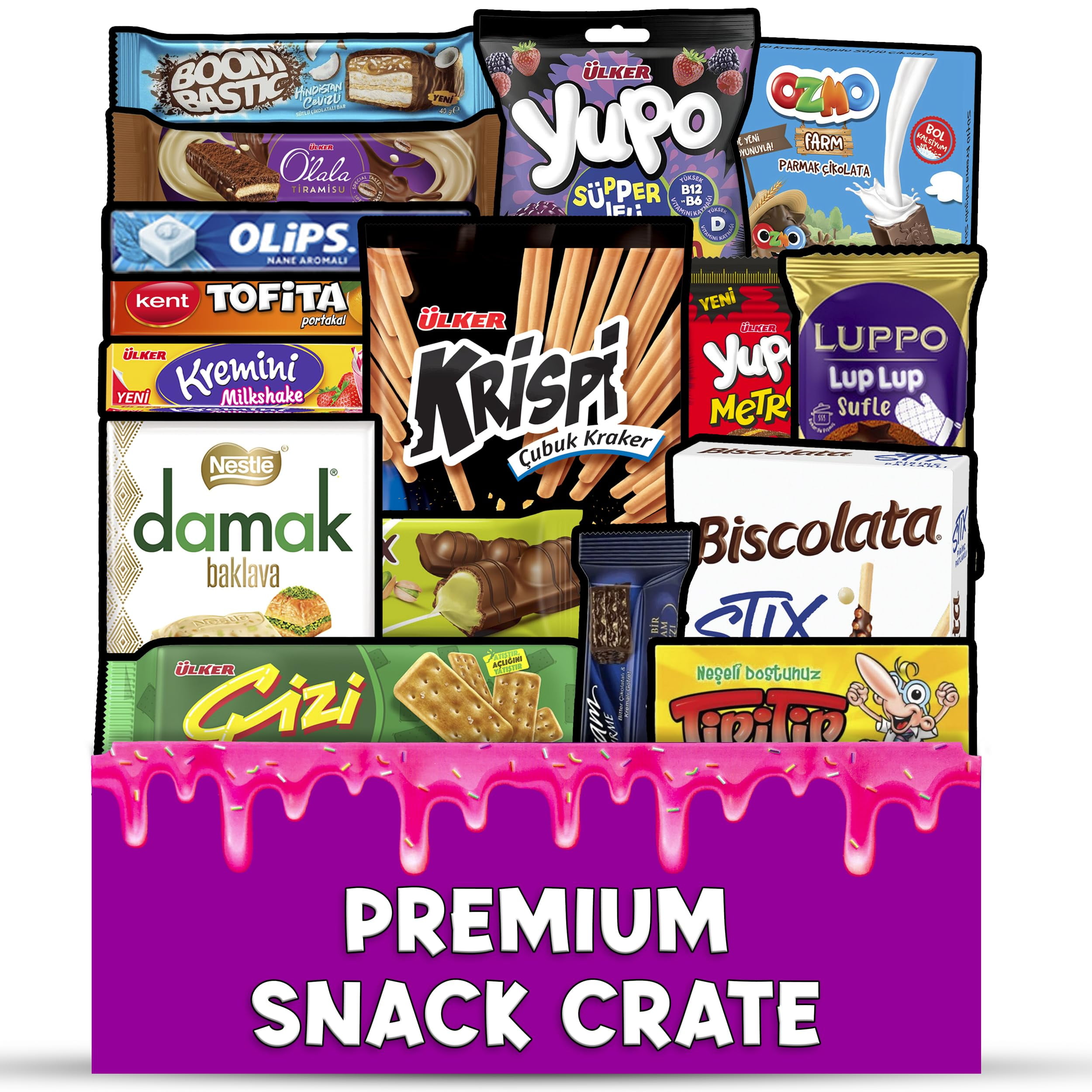 International Snack Box - YYF14 Different Country Foreign Snacks ...