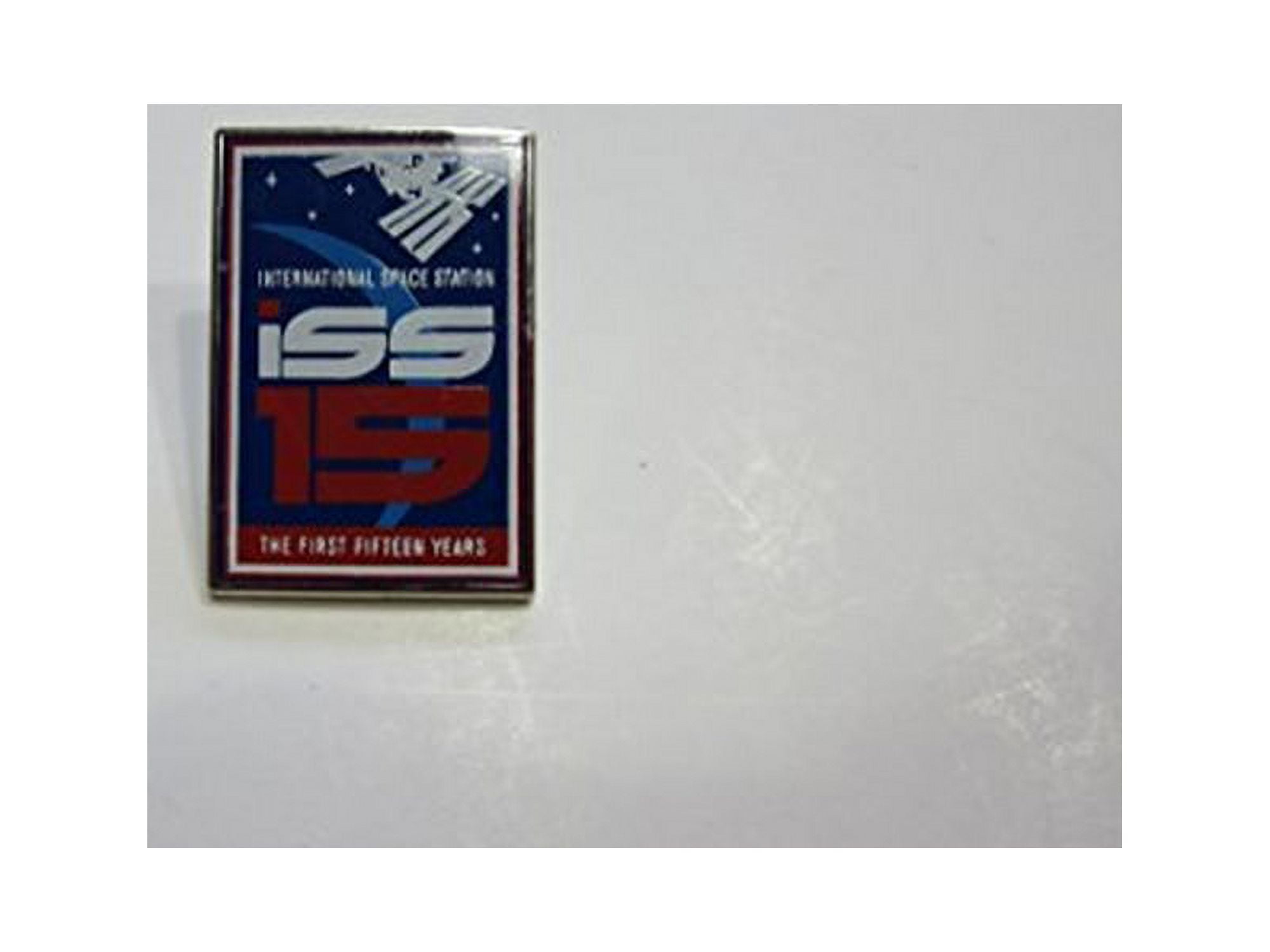International Space Station 15th Anniversary Mission Lapel Pin Official ...