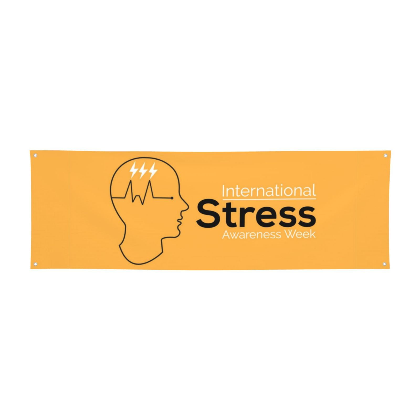 International Stress Awareness Week Large Banner Party Decorations Sign ...