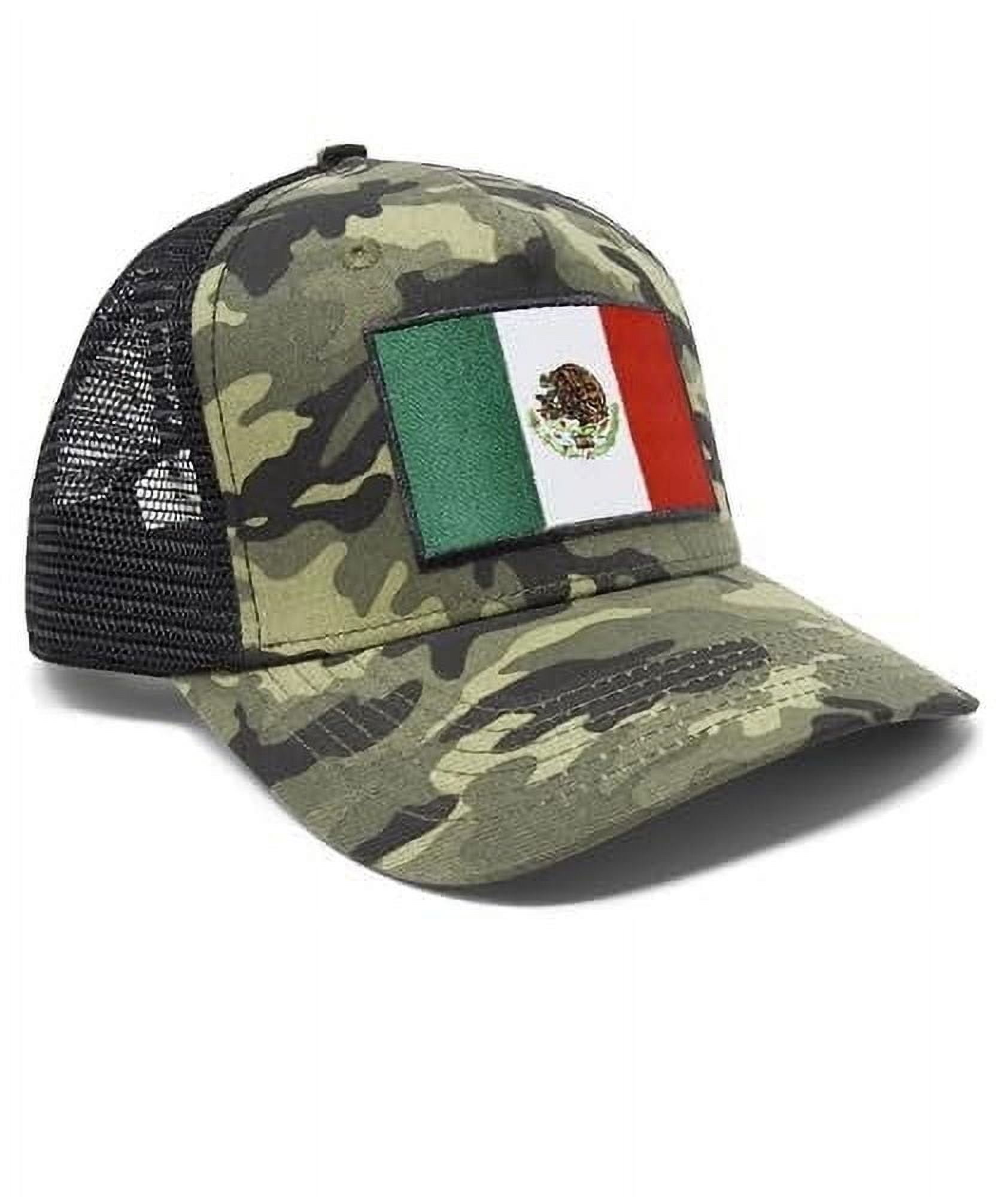 Mexico Flag Hat for Men and Women – El Tricolor Snapback Trucker ...