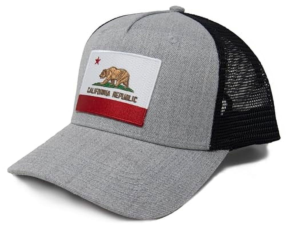 California Flag Hat for Men and Women – The Golden State Snapback ...