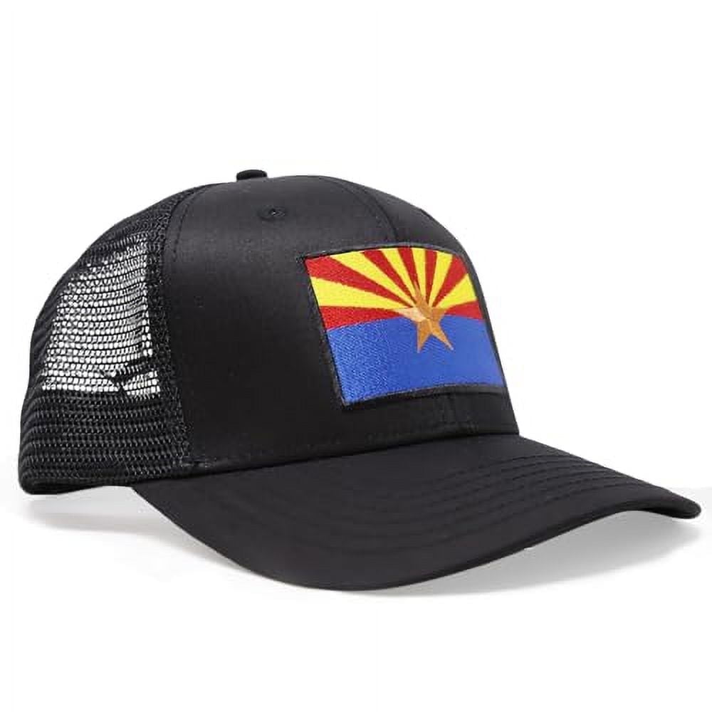 Arizona Flag Hat for Men and Women – Copper State Snapback Trucker ...