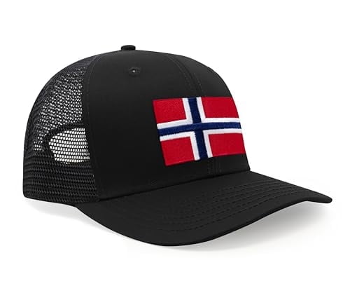 International Tie Premium Norway Flag Hat for Men and Women - Snapback ...