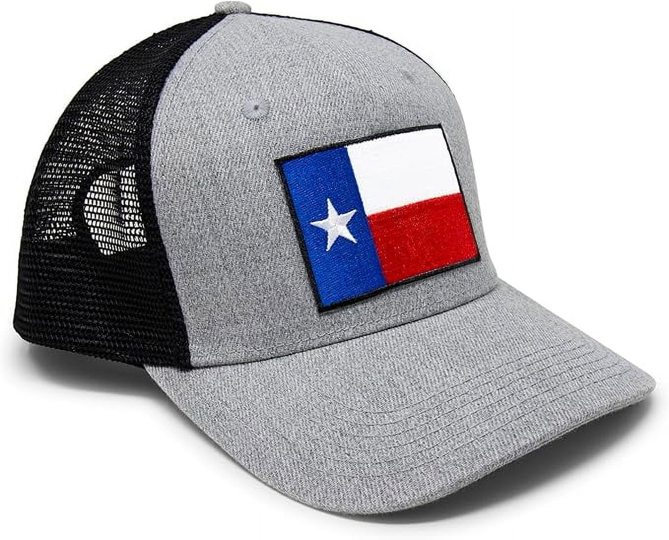 Texas Flag Hat for Men and Women – Lone Star Snapback Trucker Baseball ...