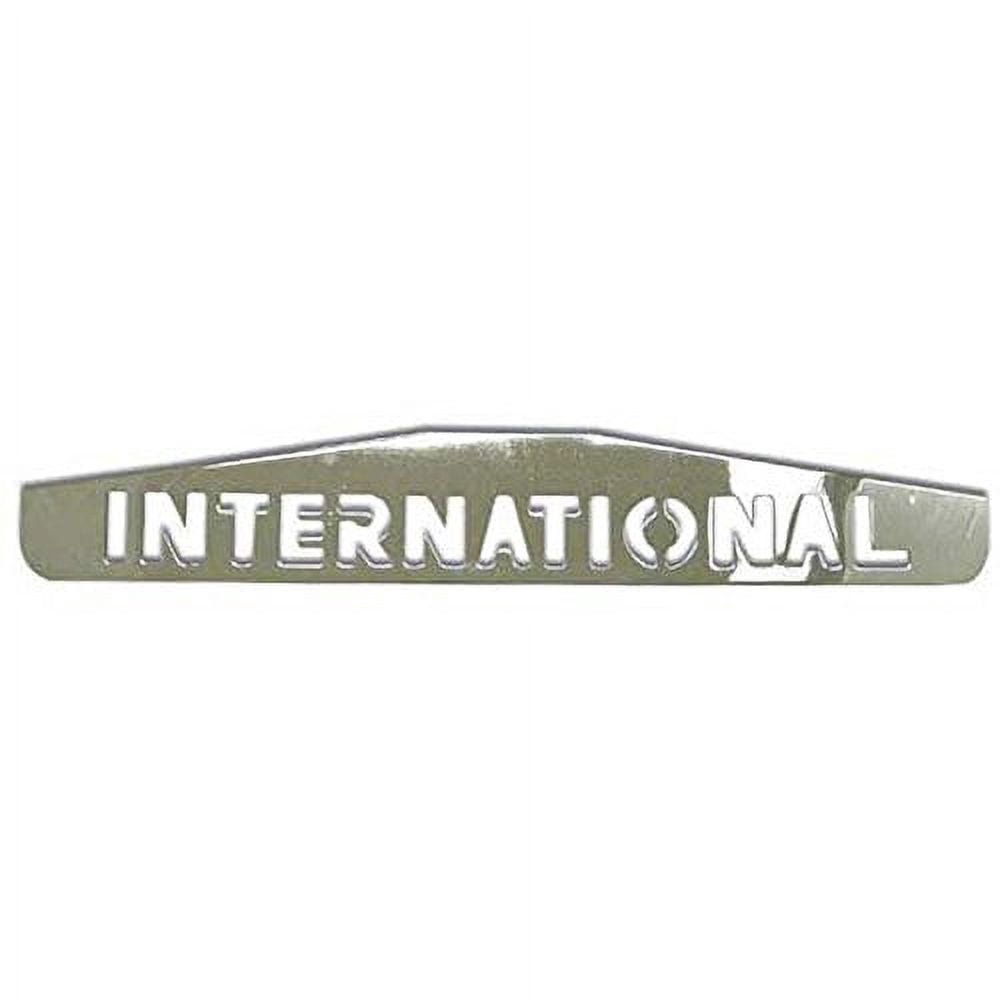 International Trucks Semi Truck 24" x 4" Chrome Plated Steel Mud Flap ...