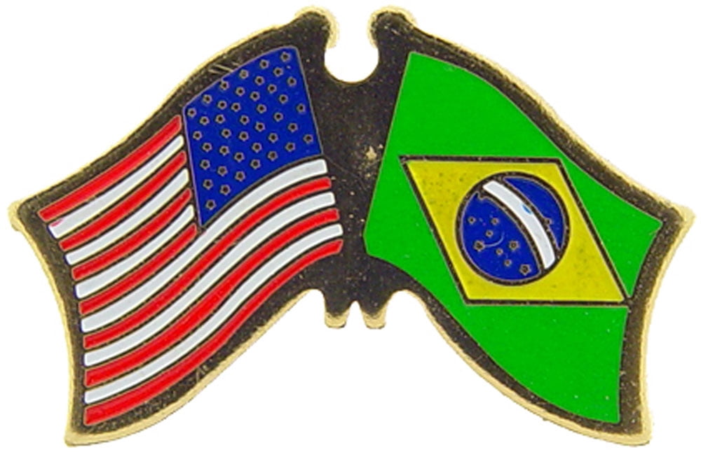 International, USA & Brazil Cross Flags - Officially Licensed Original ...