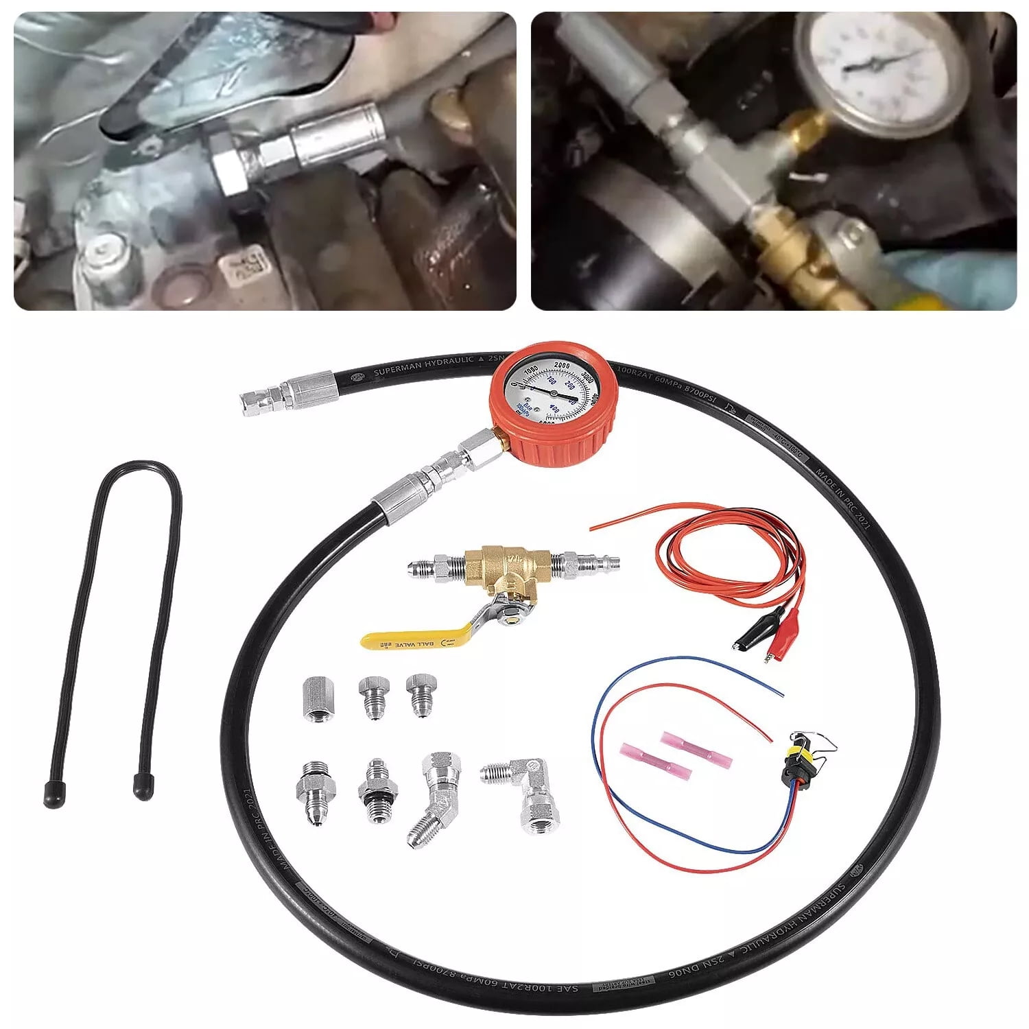 International VT365 Hpop System Test Tool Kit, High Pressure Oil + Air ...