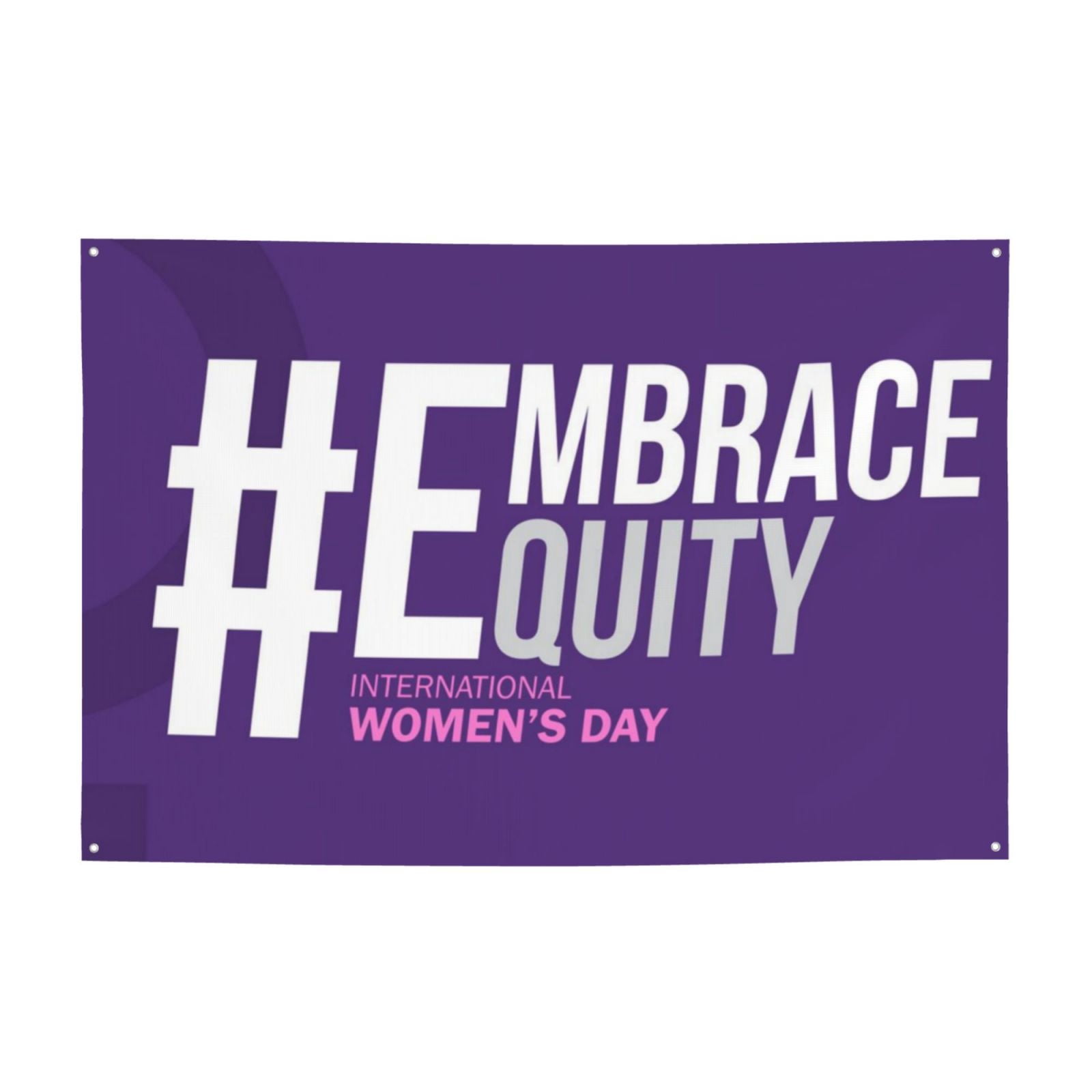 International Women'S Day 2024 Embrace Equity Large Banner Party ...