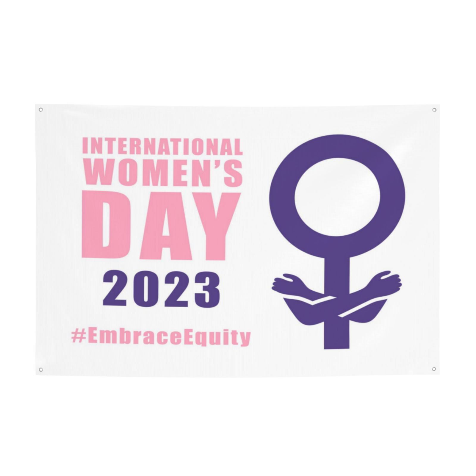 International Women'S Day 2025 Embrace Equity Large Banner Party ...