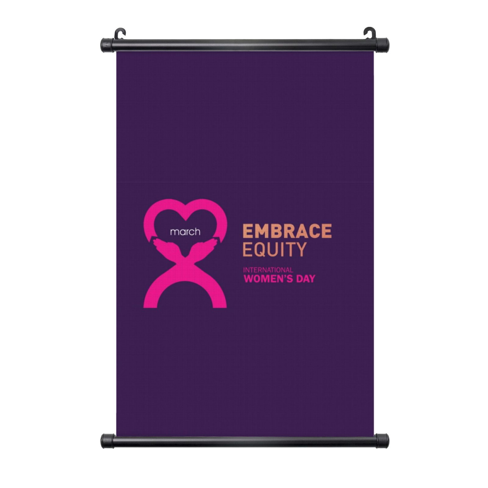 International Women'S Day 2025 Embrace Equity Poster Wall Art Banner ...