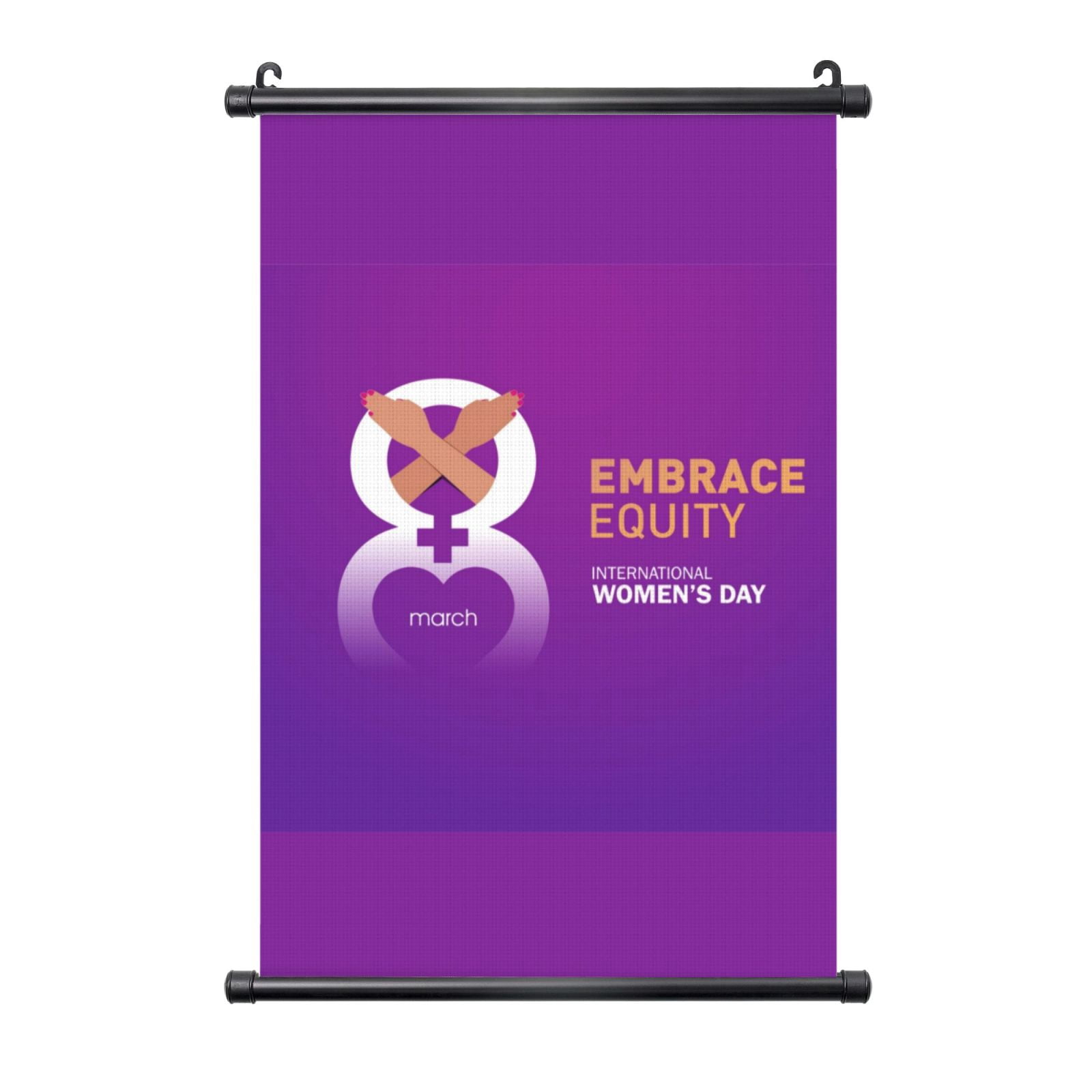 International Women'S Day 2025 Embrace Equity Poster Wall Art Banner ...