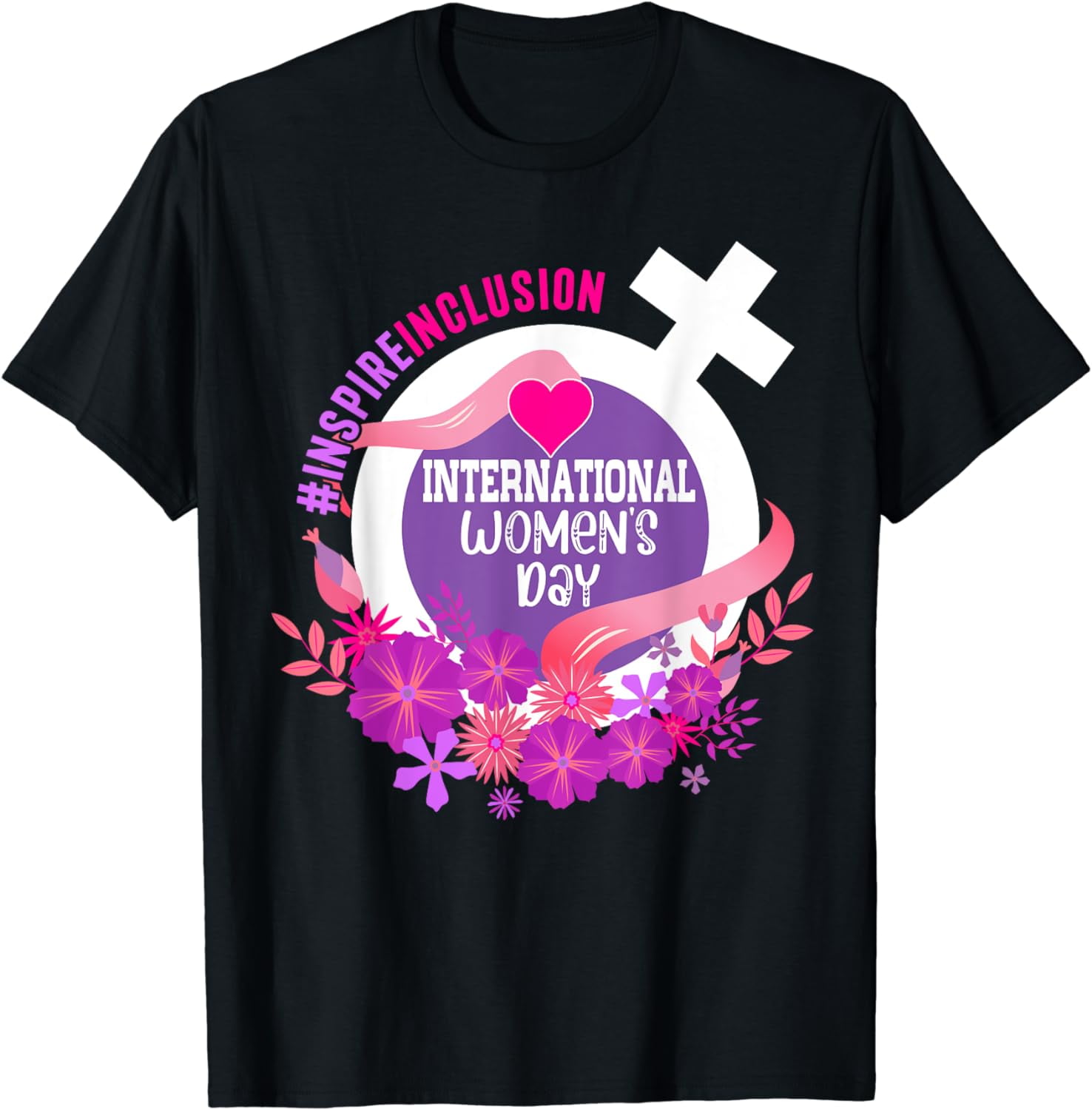 International Women's Day 2024 Inspire Inclusion 8 March T-Shirt ...