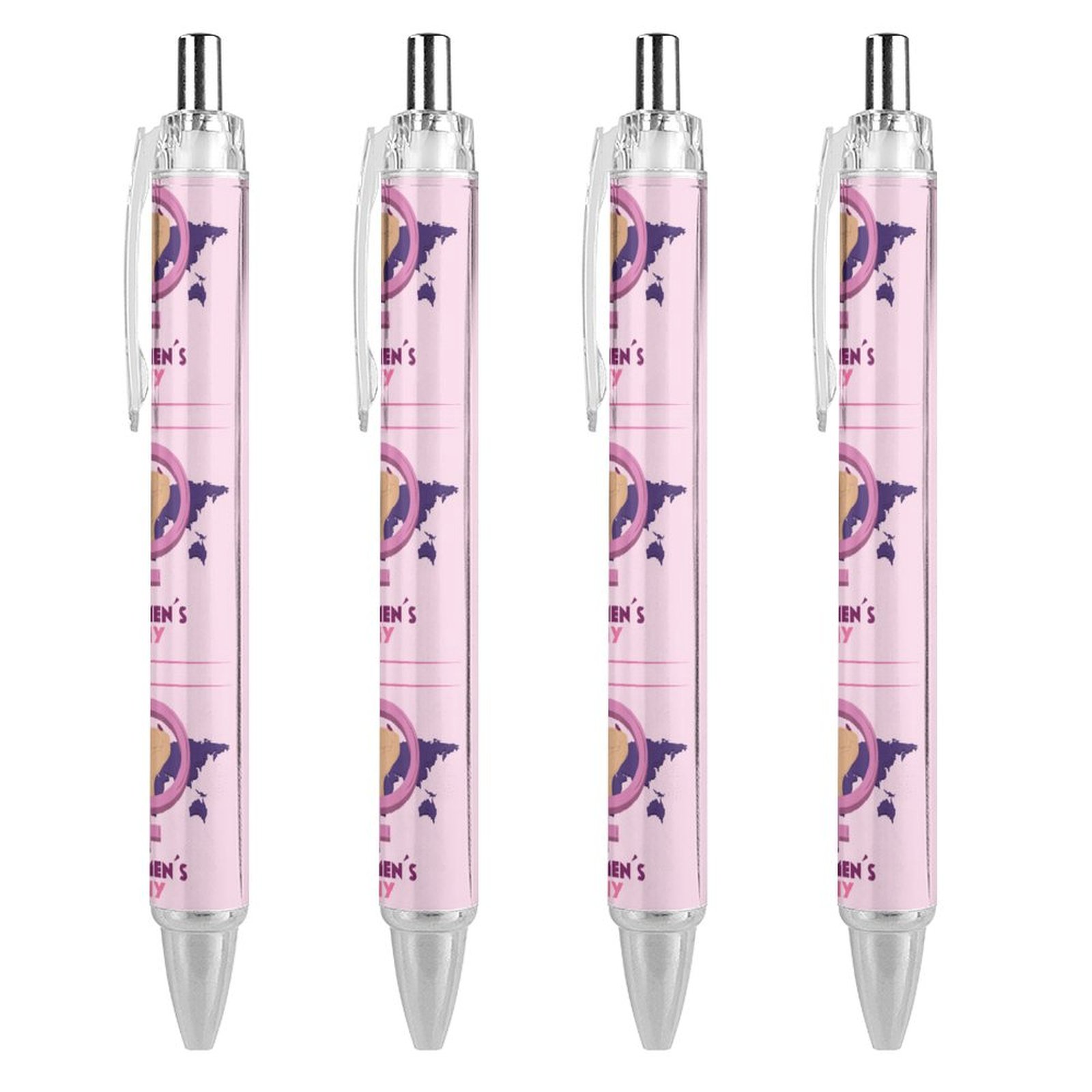 International Women's Day 2025 Embrace Equity Ballpoint Pen Retractable Pens Black Writing Pen ...