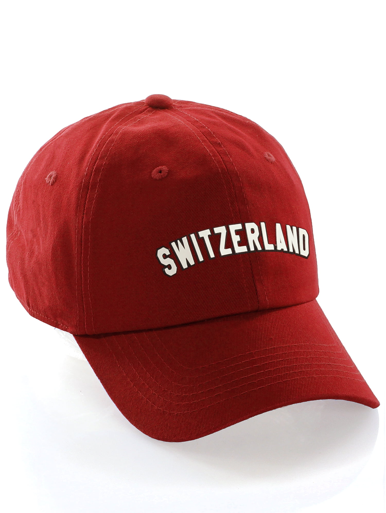 International World Sports Countries Baseball Hat Layered PVC Letters ...