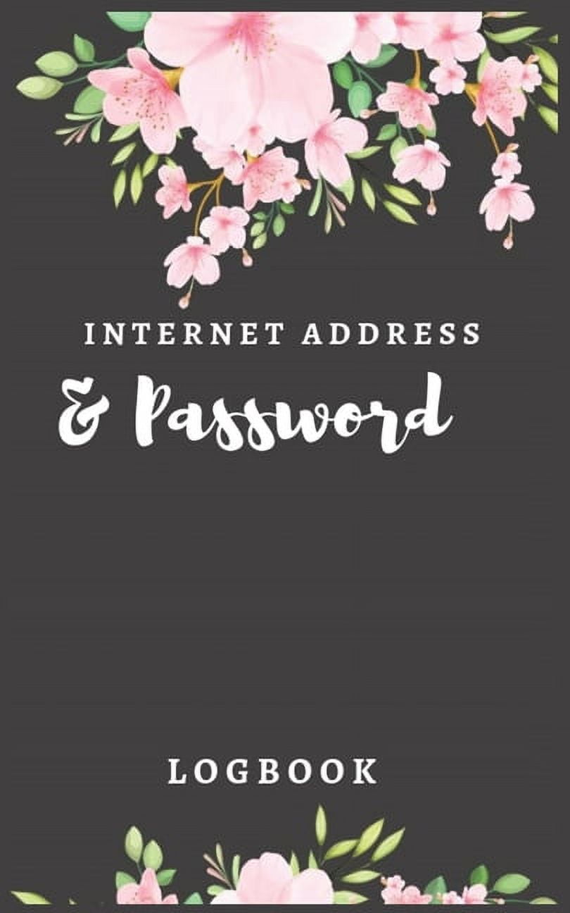 Internet Address And Password Logbook Internet Address And Password