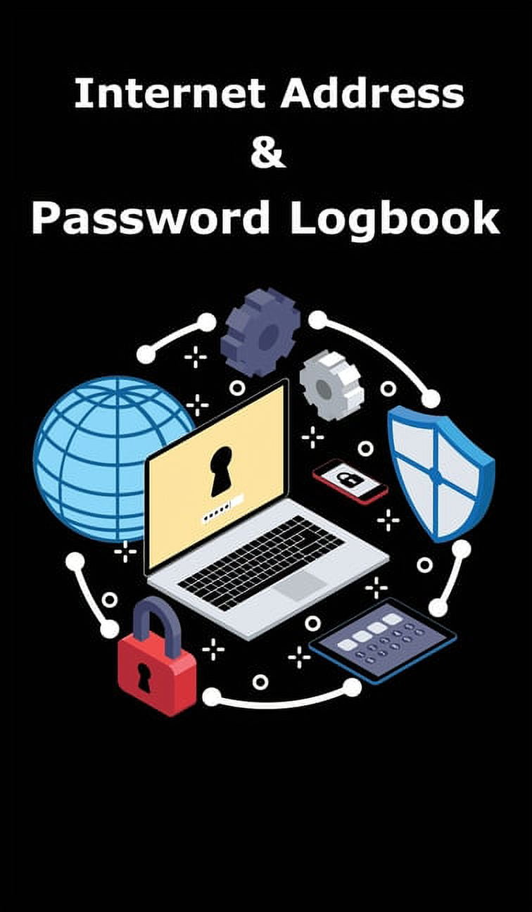 Internet Address and Password Logbook: Password Organizer, Great if You ...