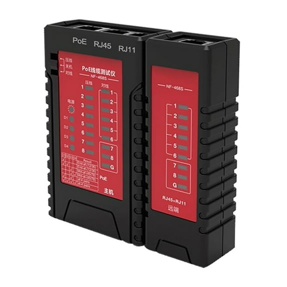 Internet Cable Tester RJ11 RJ12 RJ45 CAT5 CAT6 CAT7 Ethernet Continuity ...