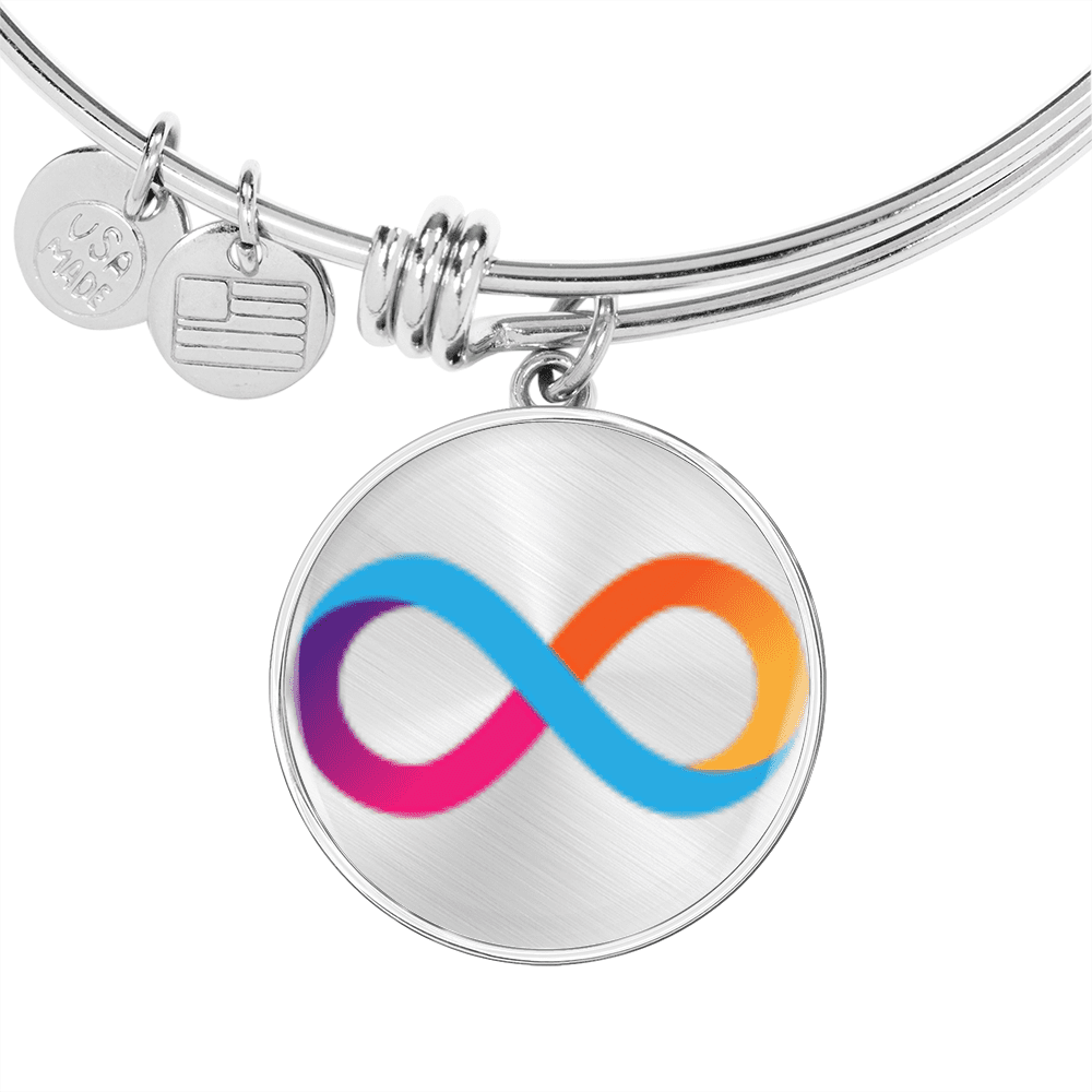 Internet Computer (ICP) Bracelet Stainless Steel or 18k Gold Circle ...