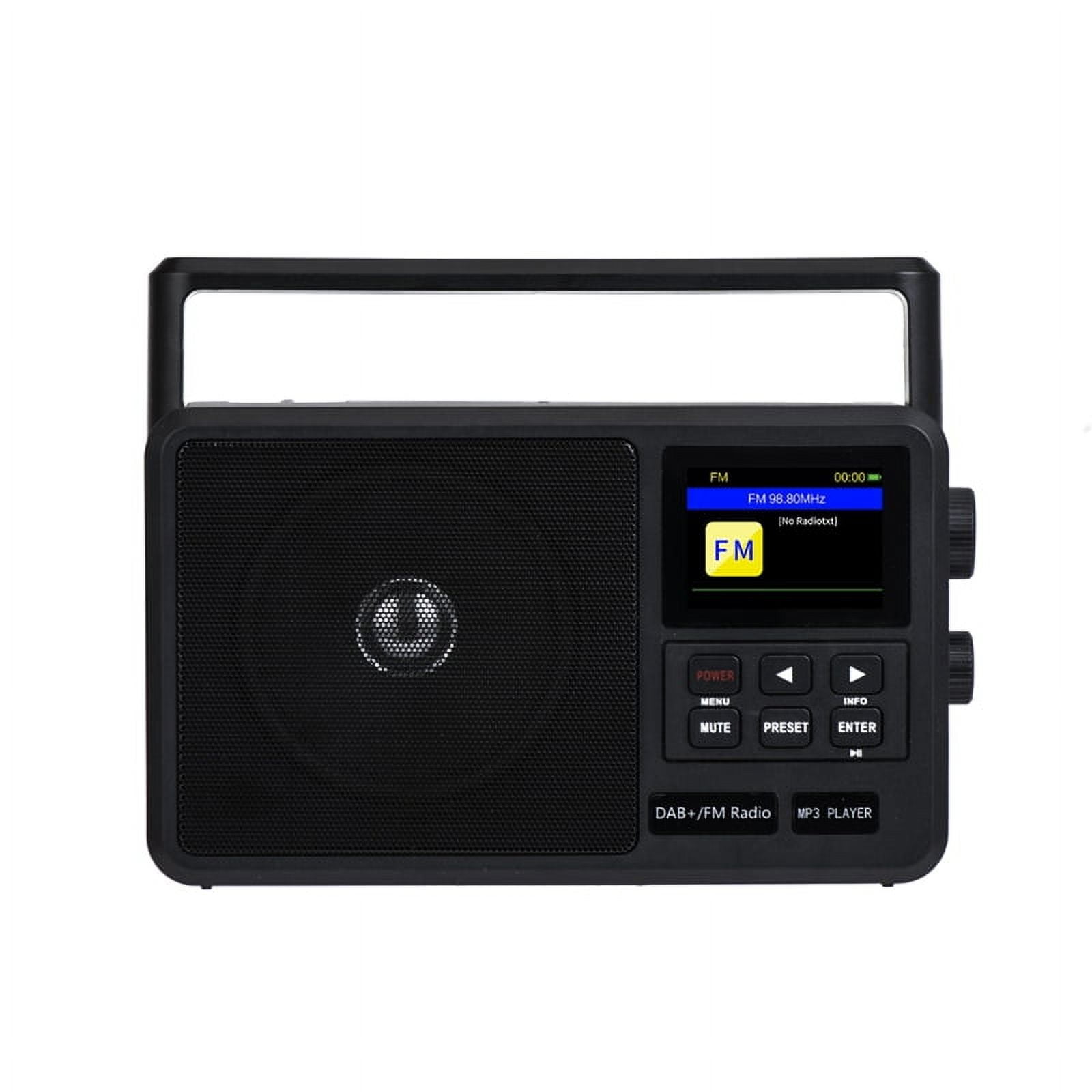 Internet Digital Radio Portable FM Radio Dual Power Modes Pocket Retro ...
