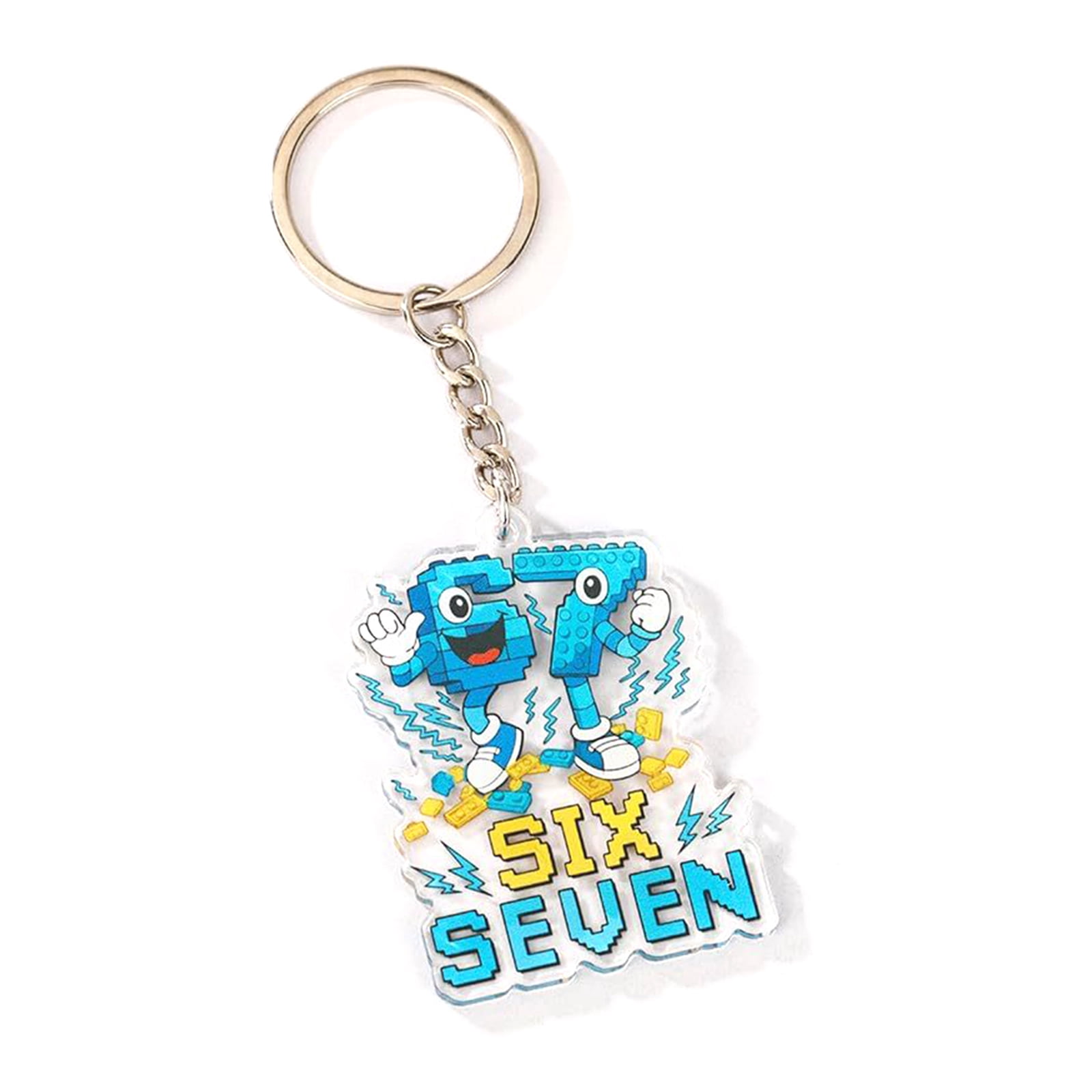 Internet Memes Keyring with Acrylic Build, Tool-Free Snapping for Daily ...