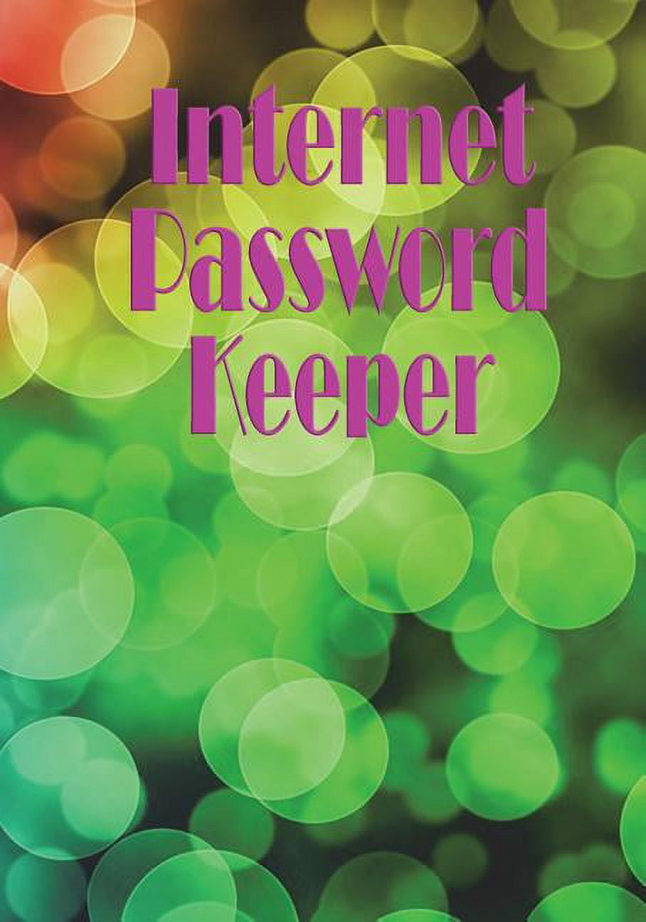 Internet Password Keeper : Logbook Internet Password Organizer Diary ...