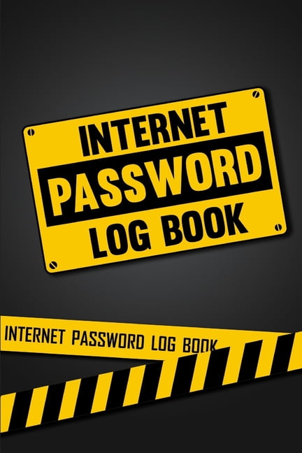 Internet Password Log Book, (Paperback) - Walmart.com