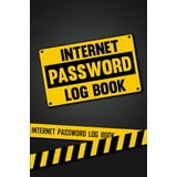 Internet Password Log Book, (Paperback) - Walmart.com