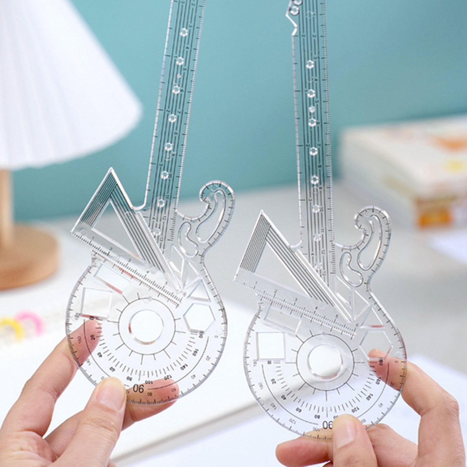 Internet Rock Guitar Style Ruler One Foot Versatile Convenient ...