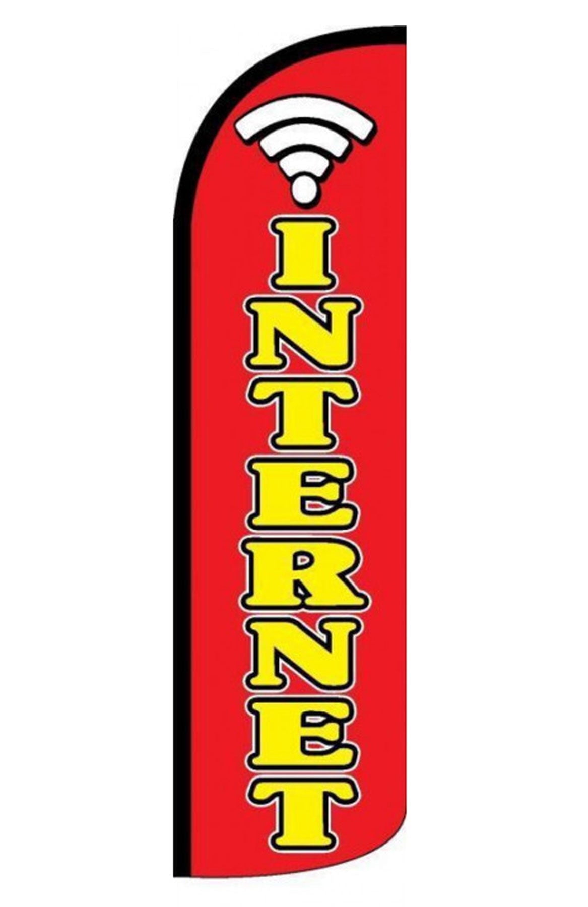 Internet Windless flag Without Pole Advertisement /Business Flags ...
