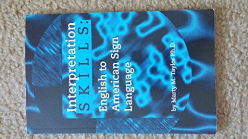 Pre-Owned Interpretation Skills: English to American Sign Language ...