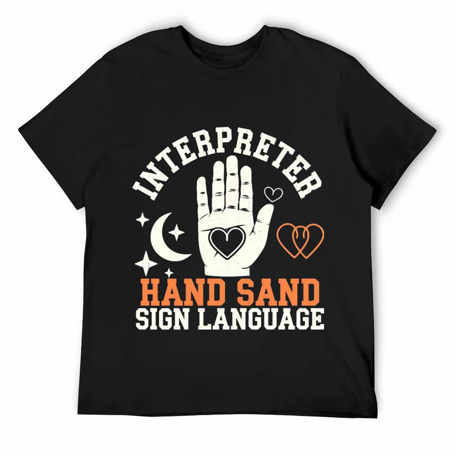 Interpreter Hand Sign Language Faith, Christian Bible Verse T-Shirt ...