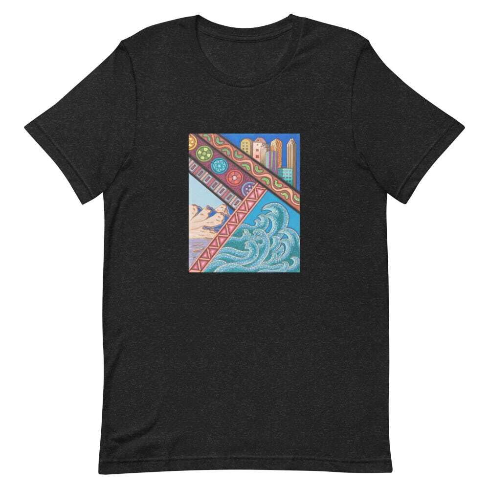 Intersection Unisex T-shirt For Lover of Abstract Art - Walmart.com