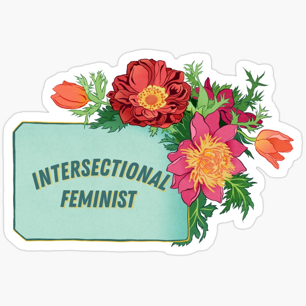 Intersectional Feminist Sticker Phone Decal Water Bottle Stickers Car ...