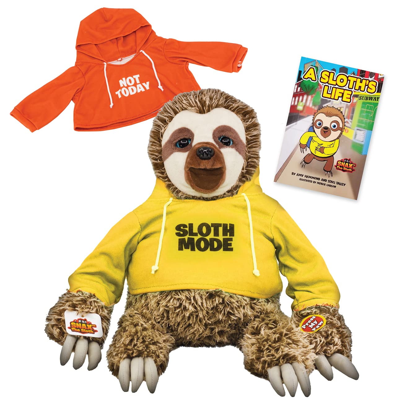 Intersell Ventures -Snax The Sloth - The Mimicking Slow Talking Sloth ...