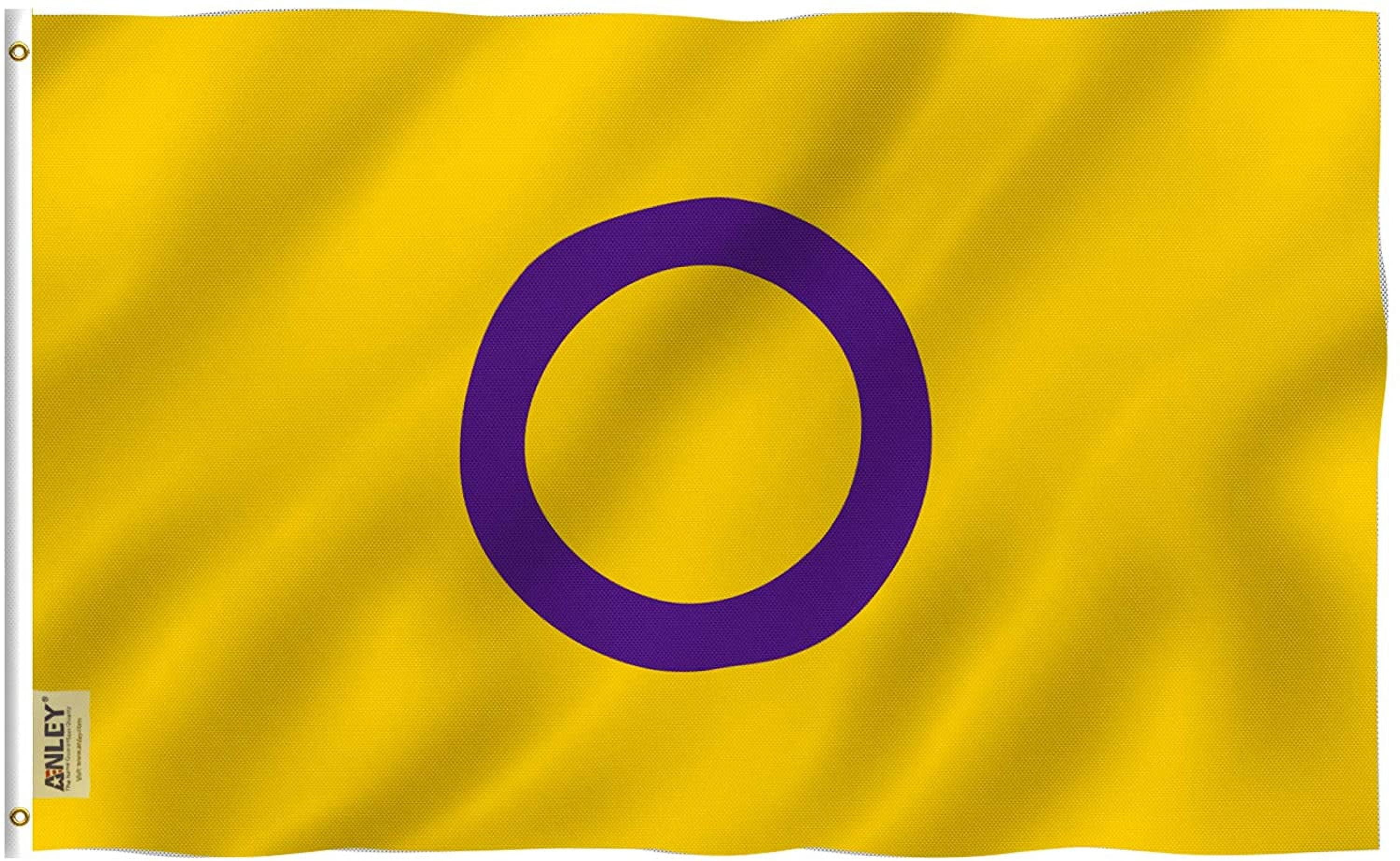 Intersex Flag Intersex Pride, Right To Be Who And How We Want To Be ...