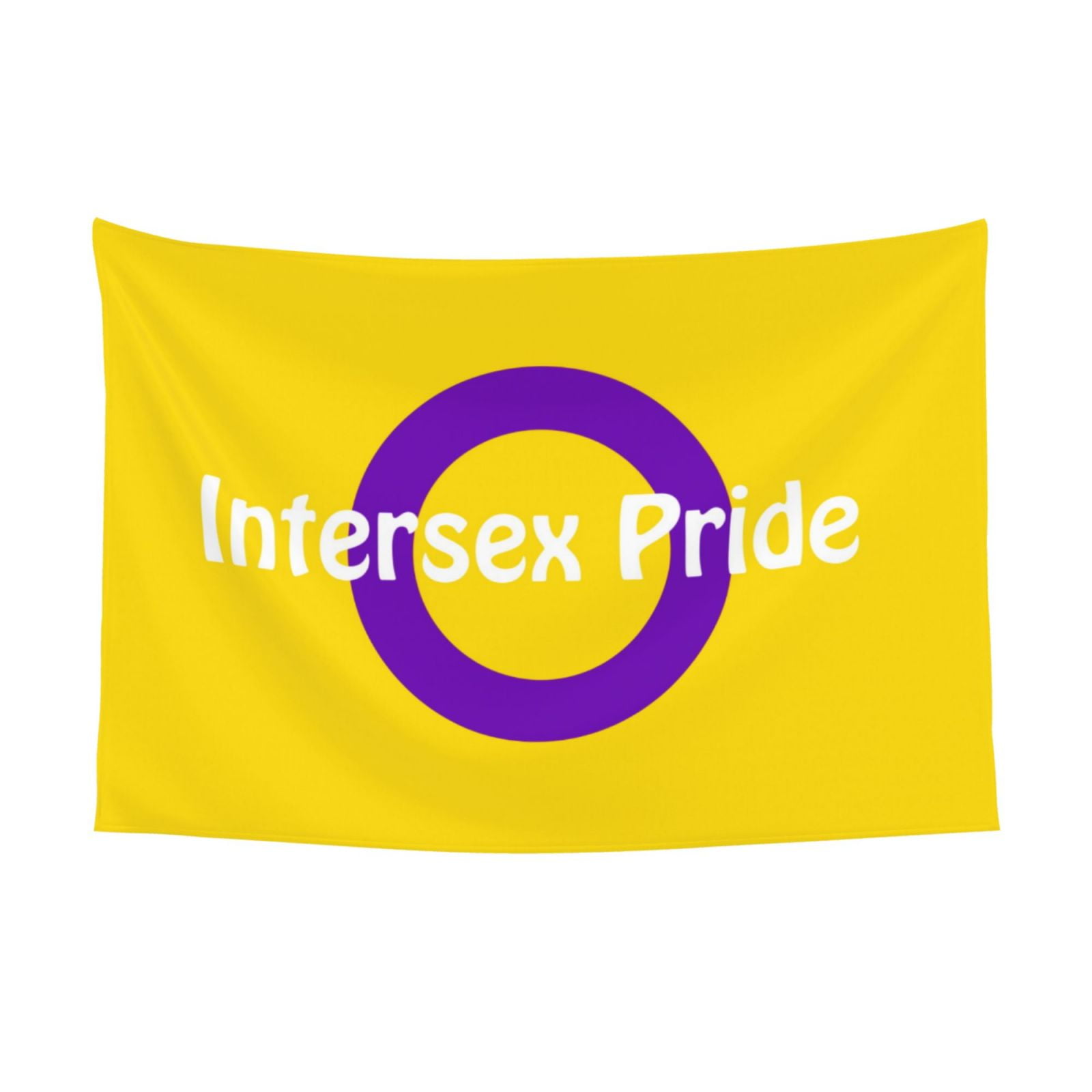 Intersex Pride Flag Tapestry Banner Backdrop Flag Party Photography ...