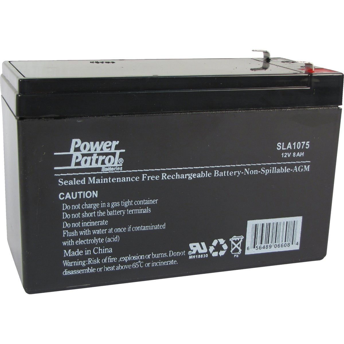 Interstate Batteries 12V 8Ah Battery SLA1075 Sealed Lead Acid ...